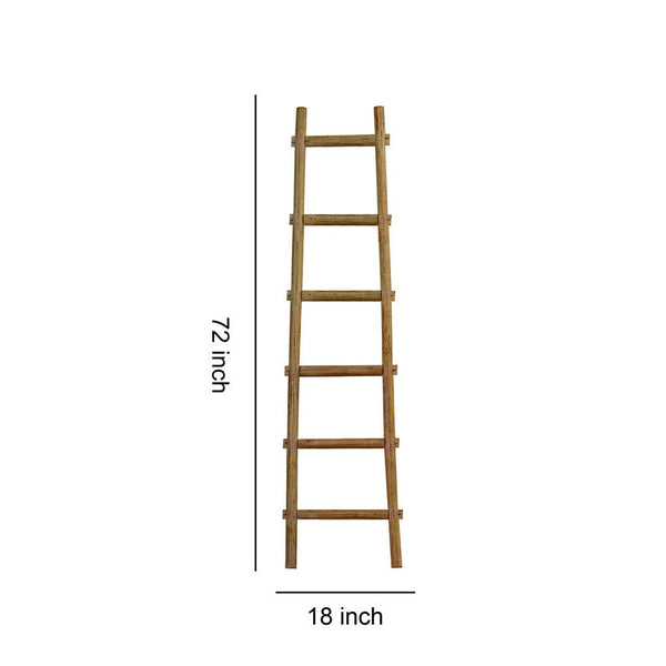 Buy Decor Ladder 6 Steps Brown | Free Shipping – Casagear