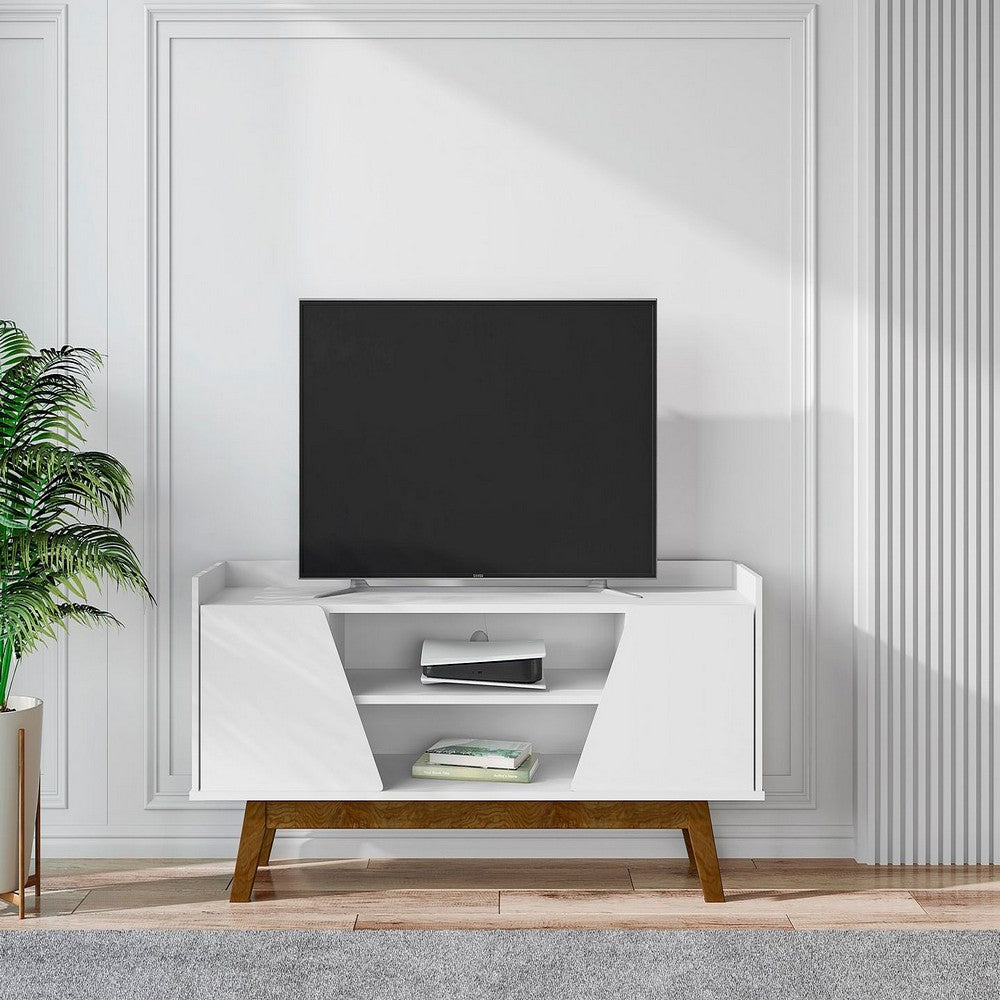 Buy Marcus TV Stand 53 White | Best Prices – Casagear