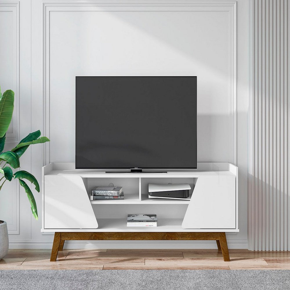 Buy Marcus TV Stand 62 White | Best Prices – Casagear