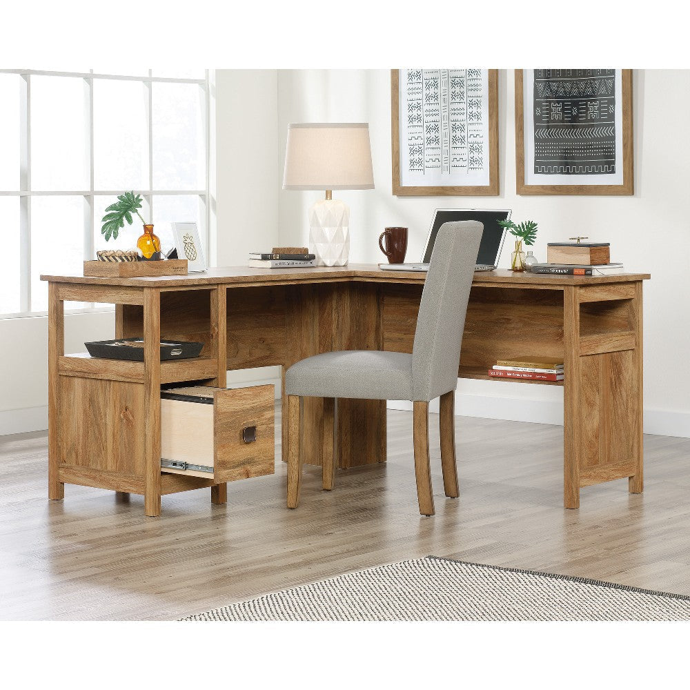 Buy Cannery Bridge L-Desk Sindoori Mango | BBB Accredited – Casagear