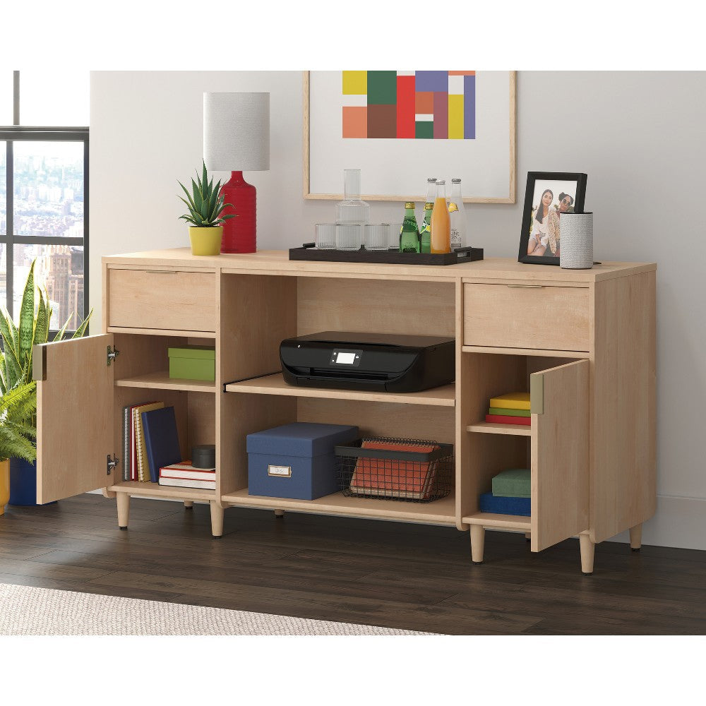 Buy Clifford Place Credenza Natural Maple | BBB Accredited – Casagear