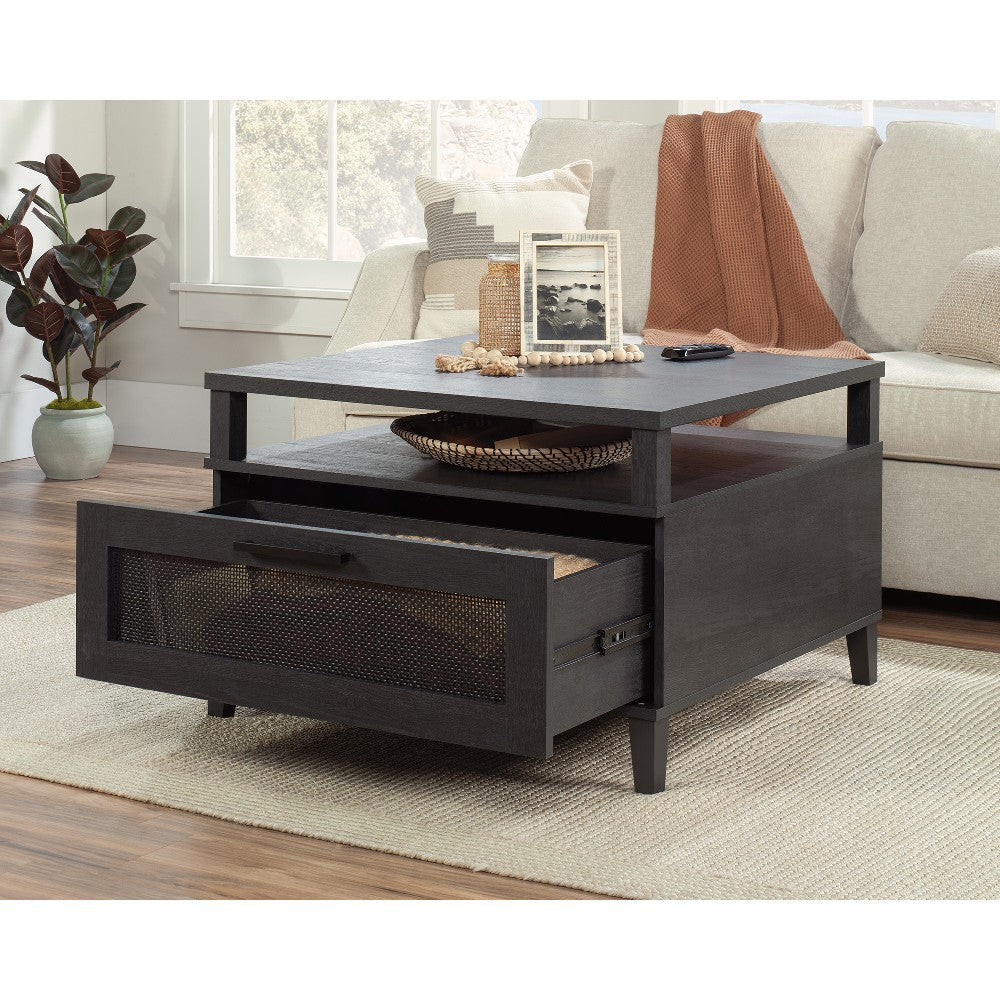 Buy Tiffin Line Coffee Table with Drawer Raven Oak | BBB Accredited ...