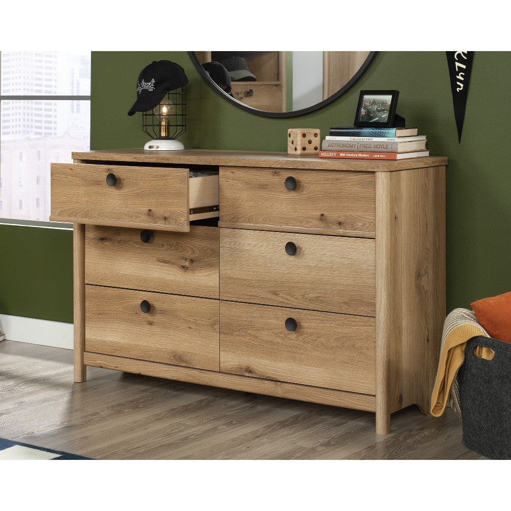 Buy Dover Edge 6-Drawer Dresser Toasted Oak | 30 Day Returns – Casagear