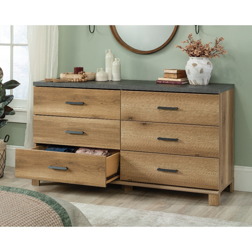 Buy Rosedale Ranch 6-Drawer Dresser Toasted Oak | BBB Accredited – Casagear