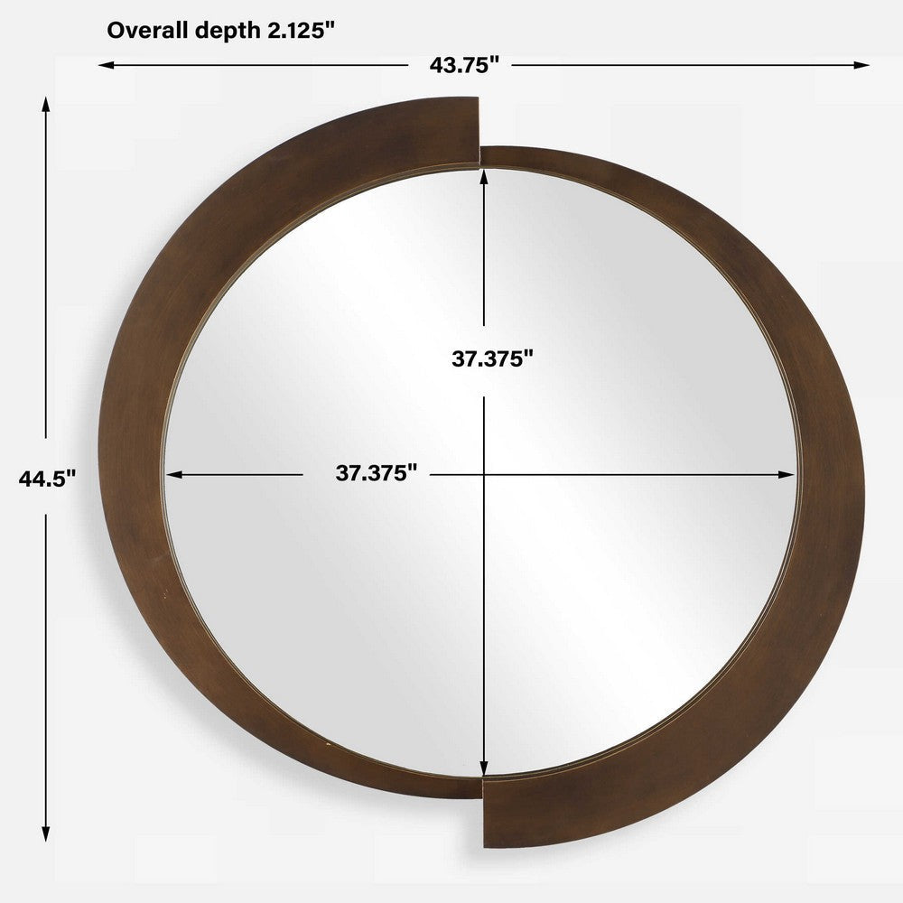 Buy Uttermost Reverse Round Mirror | Free Shipping – Casagear