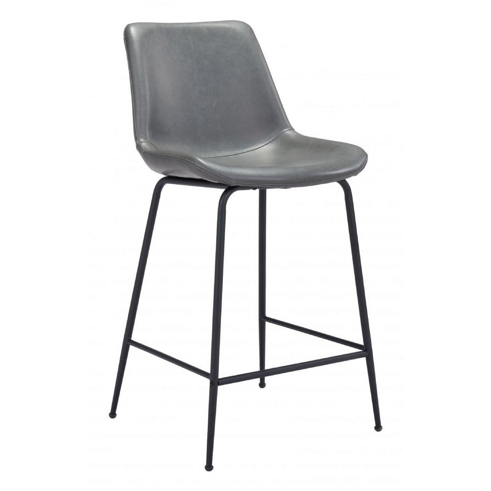 Buy Byron Counter Stool Gray | Best Prices | Free Shipping – Casagear