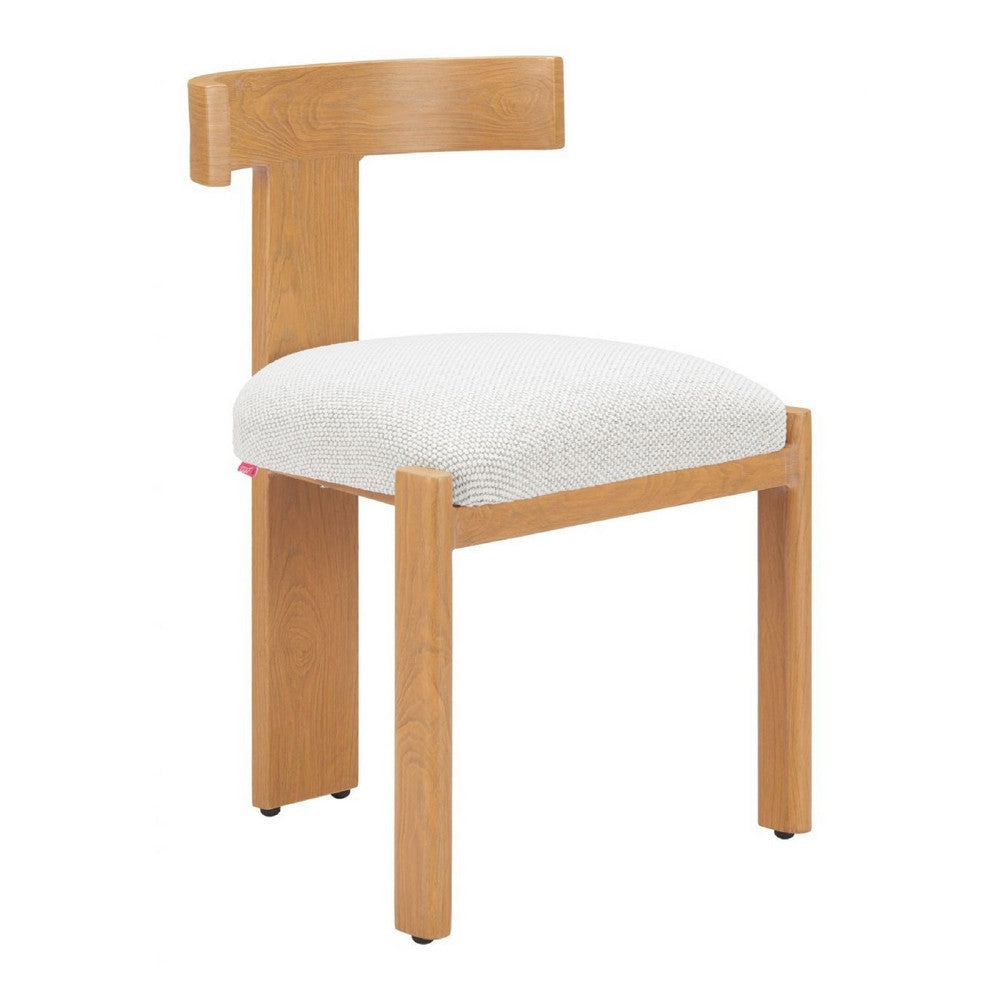 Buy Tiana Dining Chair Natural & Beige | Best Prices – Casagear
